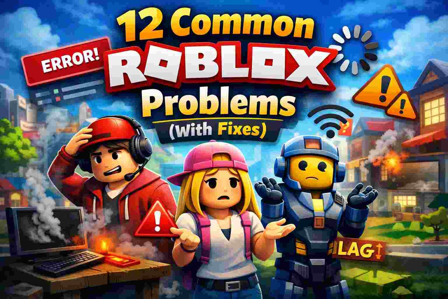 12 Common ROBLOX Problems (With Fixes) - Games Guider