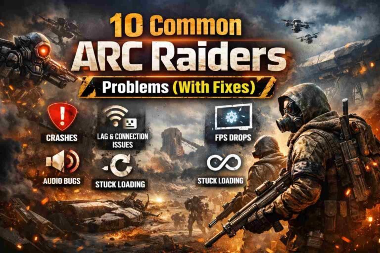 10 Common ARC Raiders Problems (With Fixes) - Games Guider
