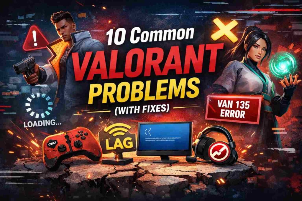 10 Common Valorant Problems (With Fixes) - Games Guider